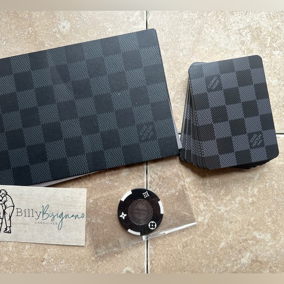Louis Vuitton | Other | Louis Vuitton Poker Chips And Playing Cards ...